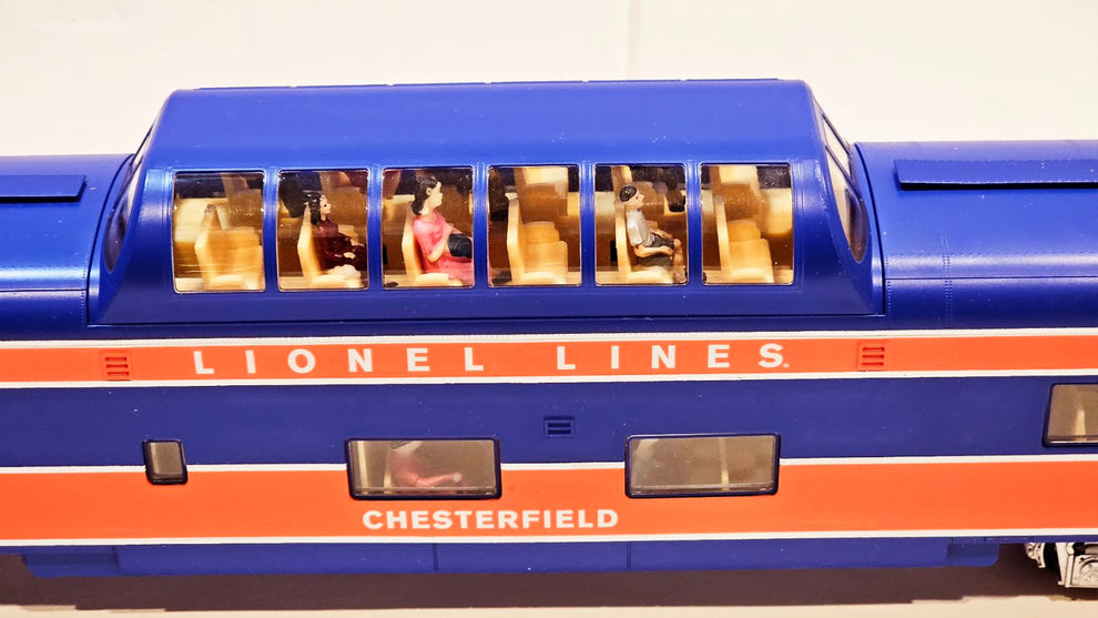 Lionel 2031400 GS-4 120th ANNIVERSARY VISIONLINE W/SEVEN PASSANGER CAR ...